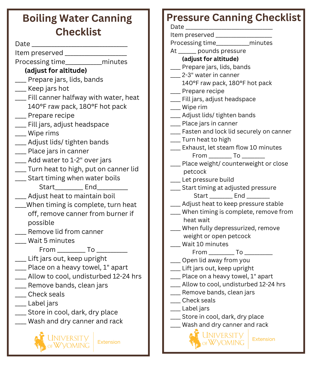 Food Preservation – Community Vitality & Health